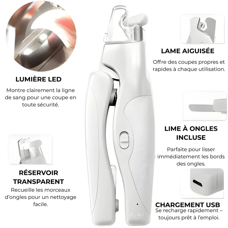 SafeClip™ – Coupez les griffes sans risque ni stress – Vitanex